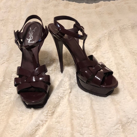 Yves Saint Laurent | Shoes | Authentic Ysl Classic Tribute 5 Mm Patent ...